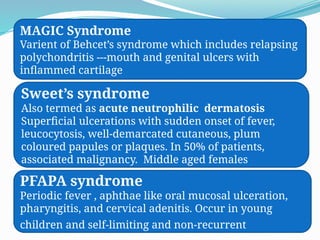Aphthous ulcer-oral medicine and radiology.pptx