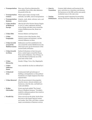 Ap human geography unit 7 | PDF