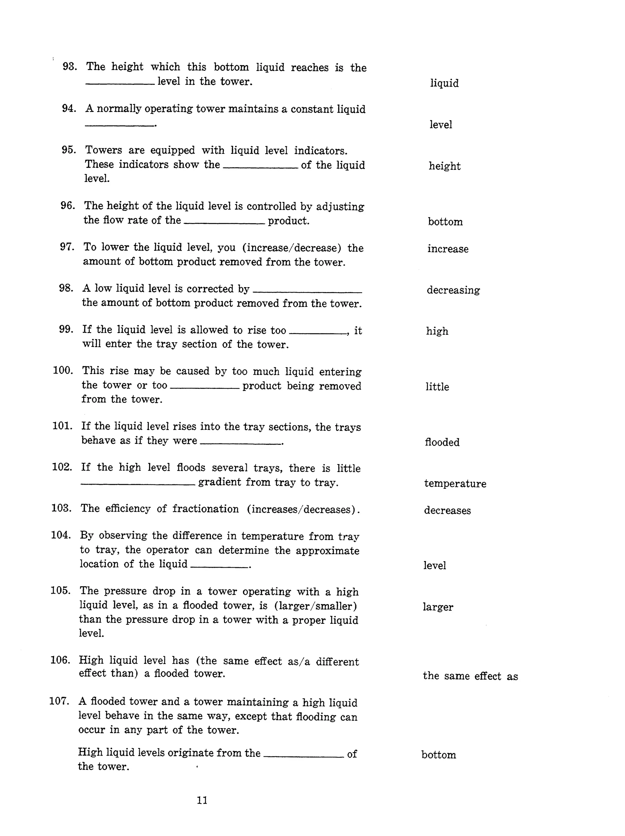 API-1014WB-Practical Distillation Unit-7 Abnormal Operations Unit-8 ...