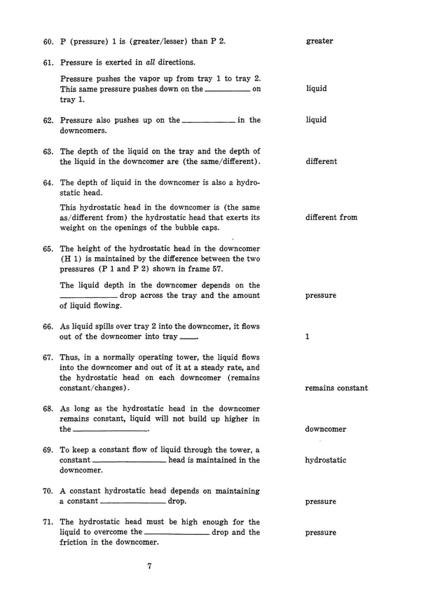 API-1014WB-Practical Distillation Unit-7 Abnormal Operations Unit-8 ...