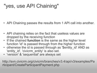 CiviCRM API v3 | PPT