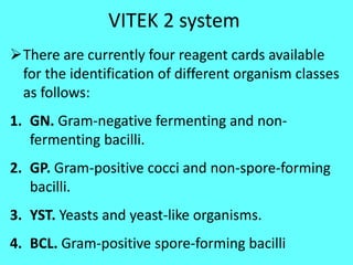 Analytical Profile Index (API) & Automated Machines | PPTX