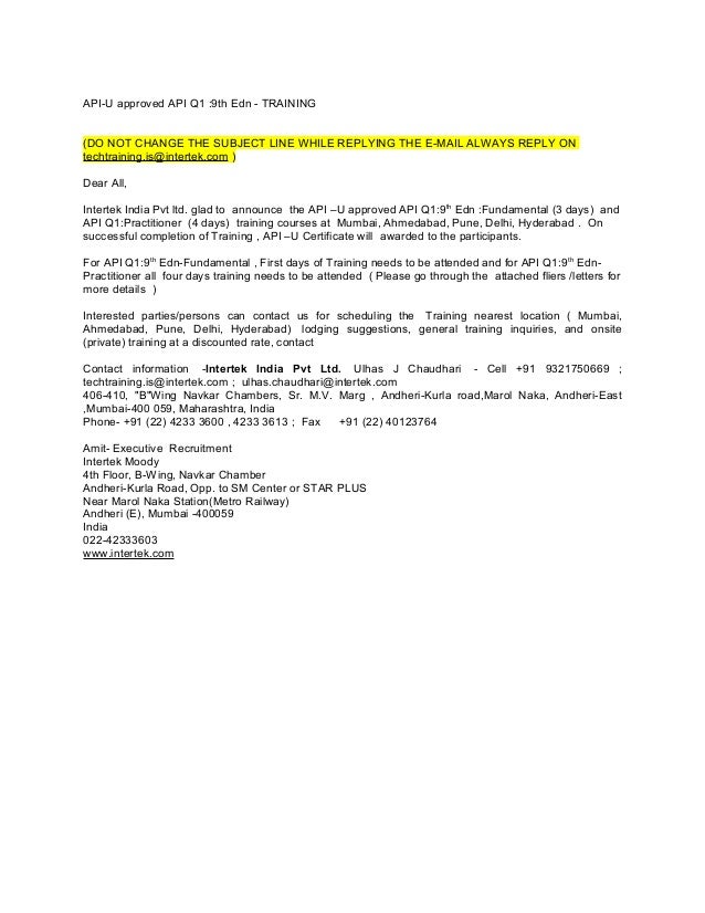 API-U approved API Q1 :9th Edn - TRAINING