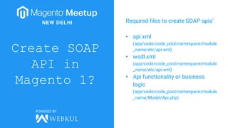Magento Meetup New Delhi- API | PPTX