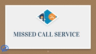 missed call services by cloudshope technologies | PPT