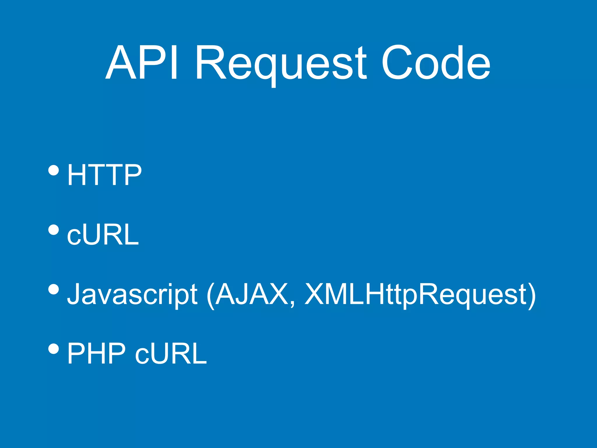 What is an API | PPTX | Web Development | Internet