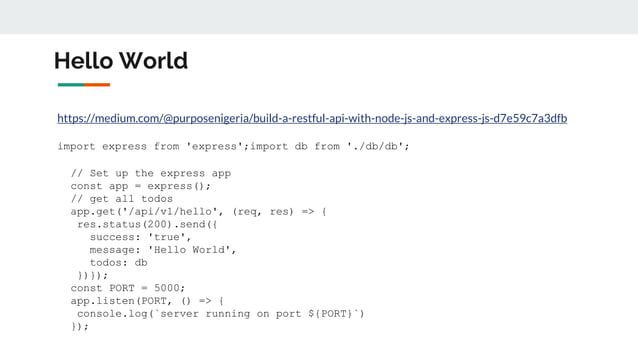 REST API Design & Development | PPTX