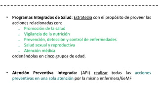 Atención Preventiva Integral | PDF