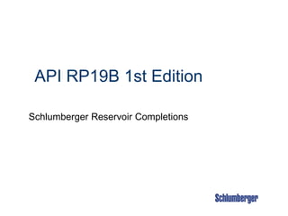 API RP19 Edition for Beginners and Mid term | PPT | Free Download