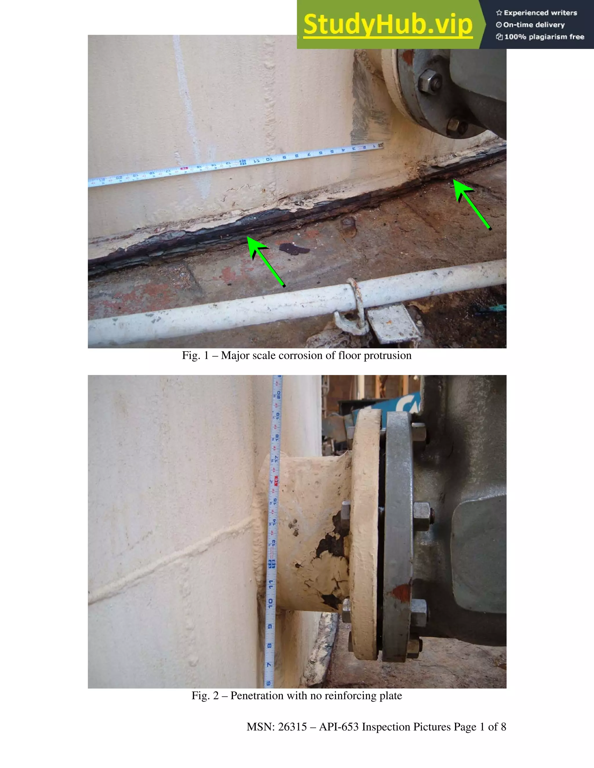 API-653 Tank Inspection Sample Report | PDF