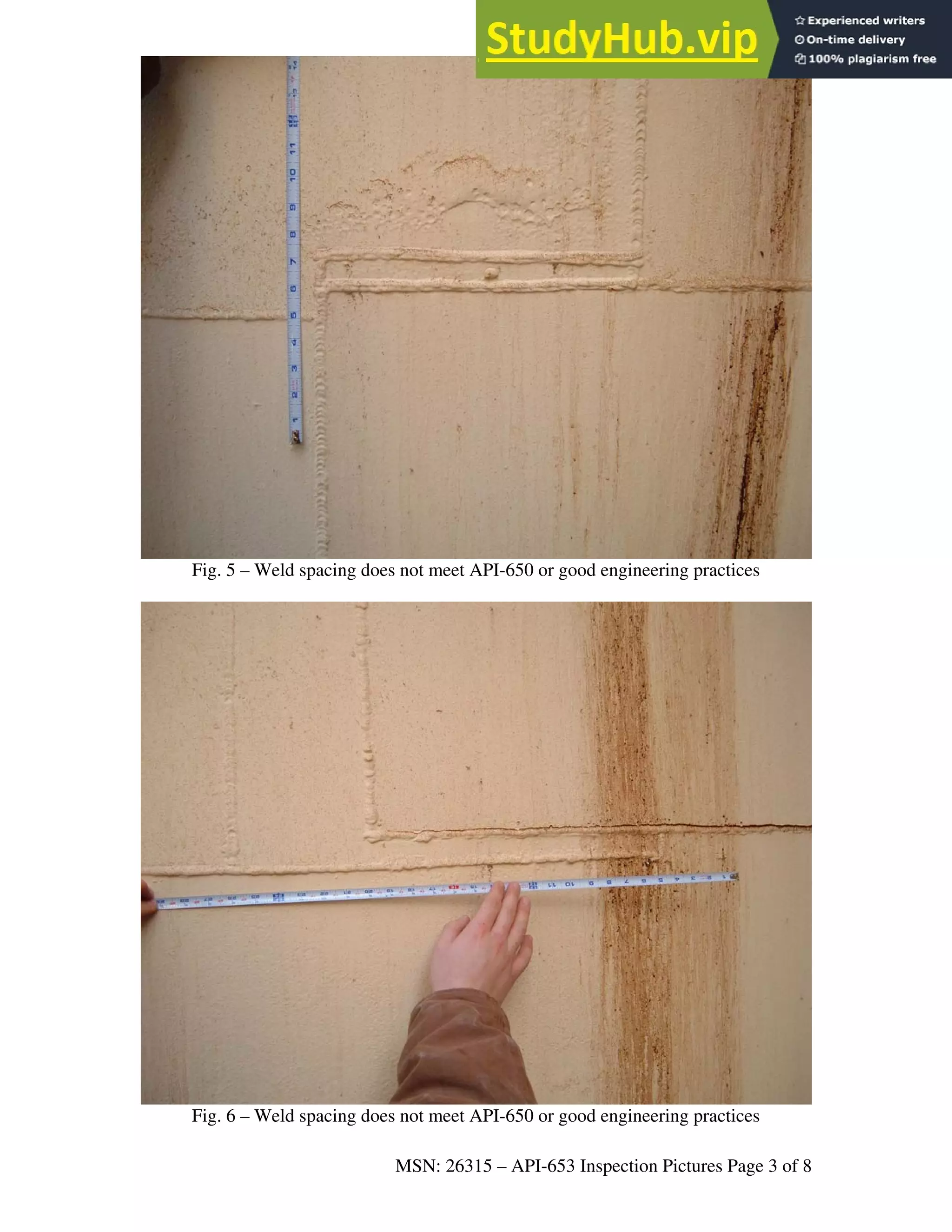 API-653 Tank Inspection Sample Report | PDF