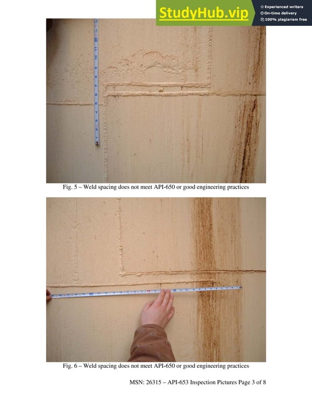 API-653 Tank Inspection Sample Report | PDF | Home Improvement | Home ...