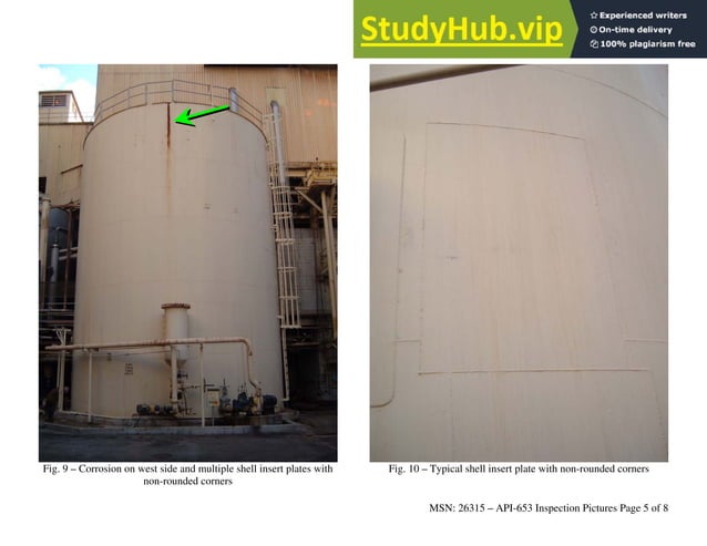 API-653 Tank Inspection Sample Report | PDF | Home Improvement | Home ...