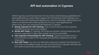 Comprehensive Guide on API Automation Testing | PDF