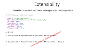 API and DB design with Boolean | PPTX