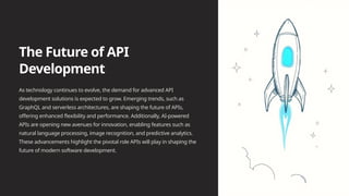 API Development: Bridging Systems for Seamless Integration | PPT
