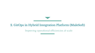 API Governance and GitOps in Hybrid Integration Platform (MuleSoft) | PPT
