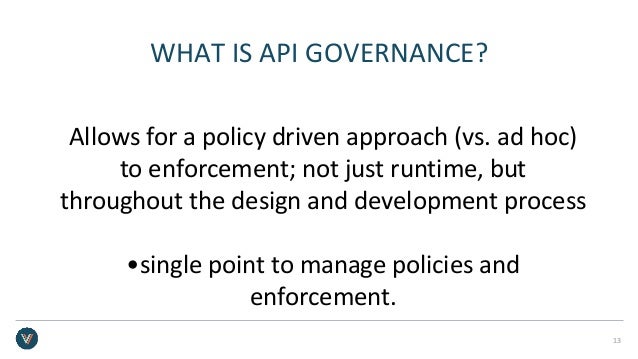 API Governance in the Enterprise