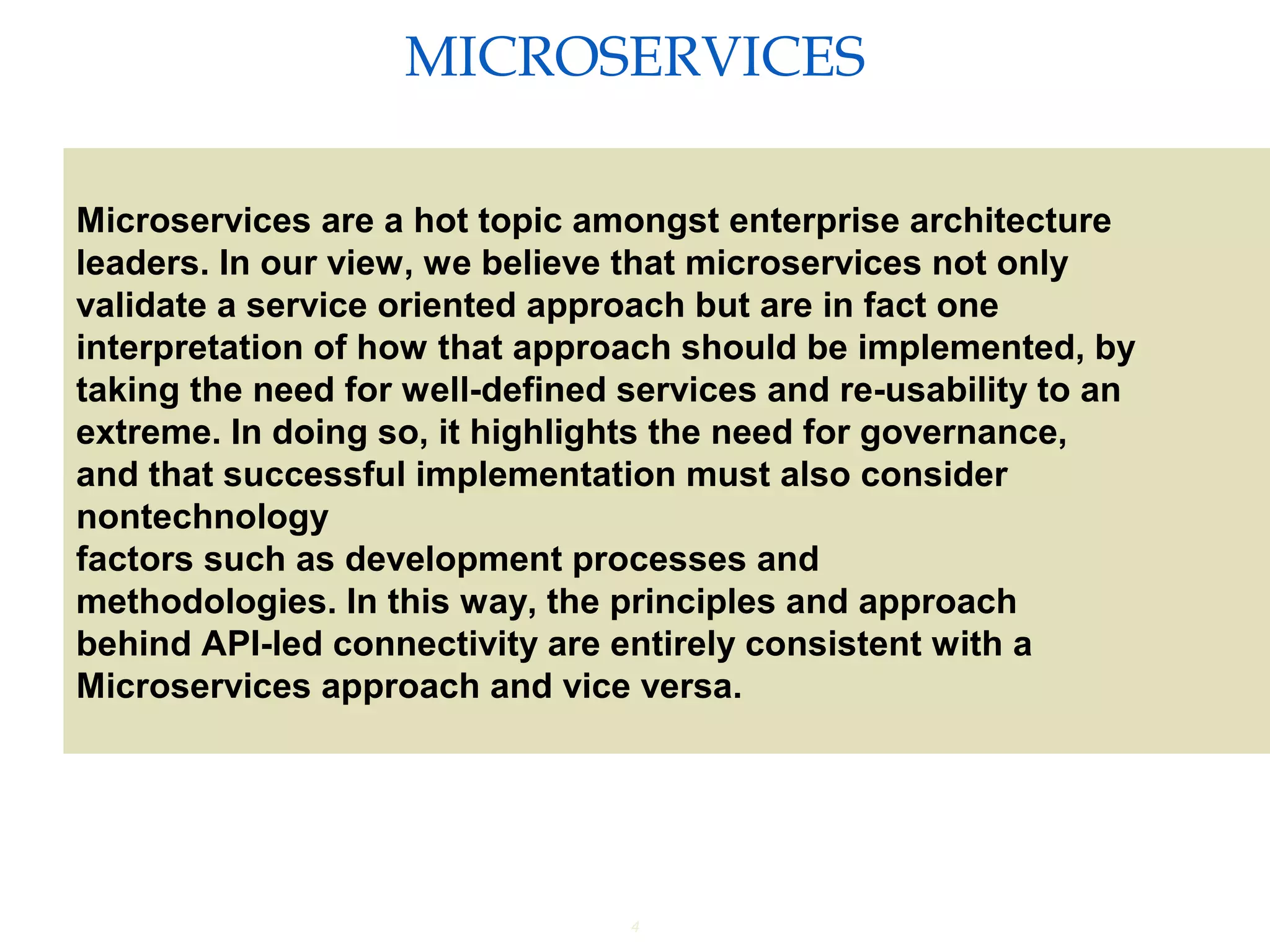 MULE-Api led connectivity | PPT