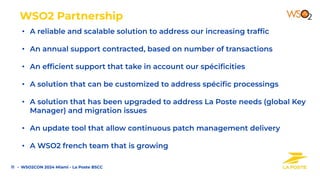 WSO2CON 2024 - API Management Usage at La Poste and Its Impact on Business and Partners | PPT
