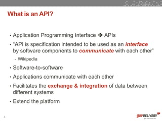Using APIs for Success in Government | PDF