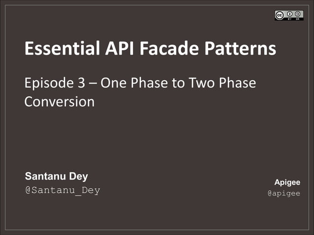 Essential API Facade Patterns: One Phase to Two Phase Conversion ...