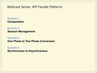 Essential API Facade Patterns: One Phase to Two Phase Conversion ...
