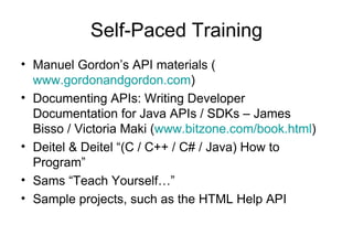 APIs and SDKs: Breaking into and Succeeding in a Specialty Market | PPT