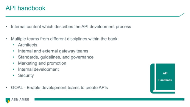Blood, sweat, and creating an API handbook | PPT