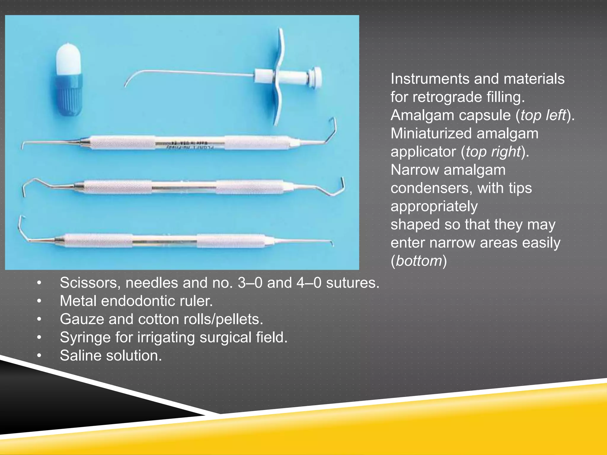 apicoectomy | PPTX