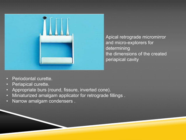 apicoectomy | PPT