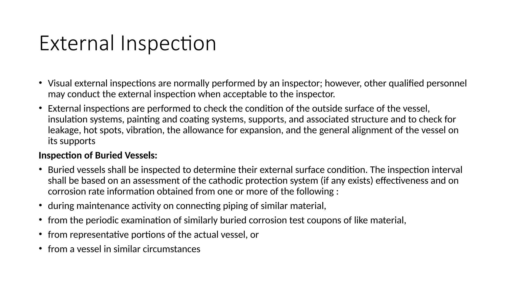API 510 Pressure Vessel Inspection Code:In-service Inspection, Rating ...