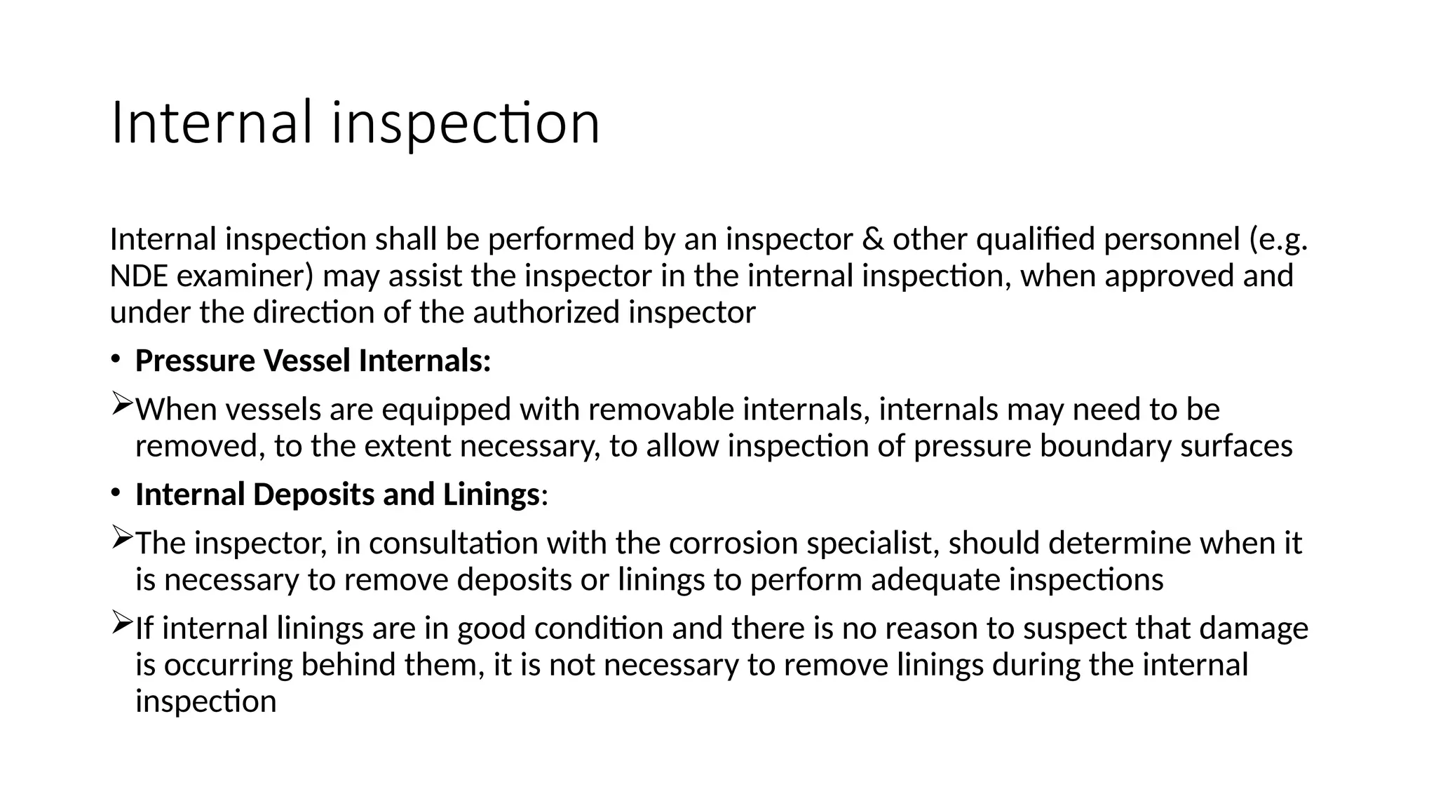 API 510 Pressure Vessel Inspection Code:In-service Inspection, Rating ...