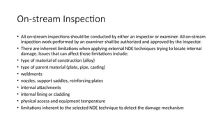 API 510 Pressure Vessel Inspection Code:In-service Inspection, Rating ...