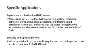 API 510 Pressure Vessel Inspection Code:In-service Inspection, Rating ...