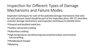 API 510 Pressure Vessel Inspection Code:In-service Inspection, Rating ...