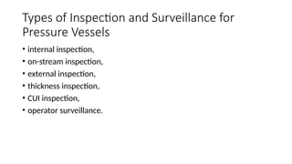API 510 Pressure Vessel Inspection Code:In-service Inspection, Rating ...