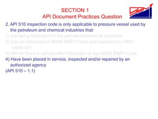 API 510 Practise Question Nov 07 rev1.ppt