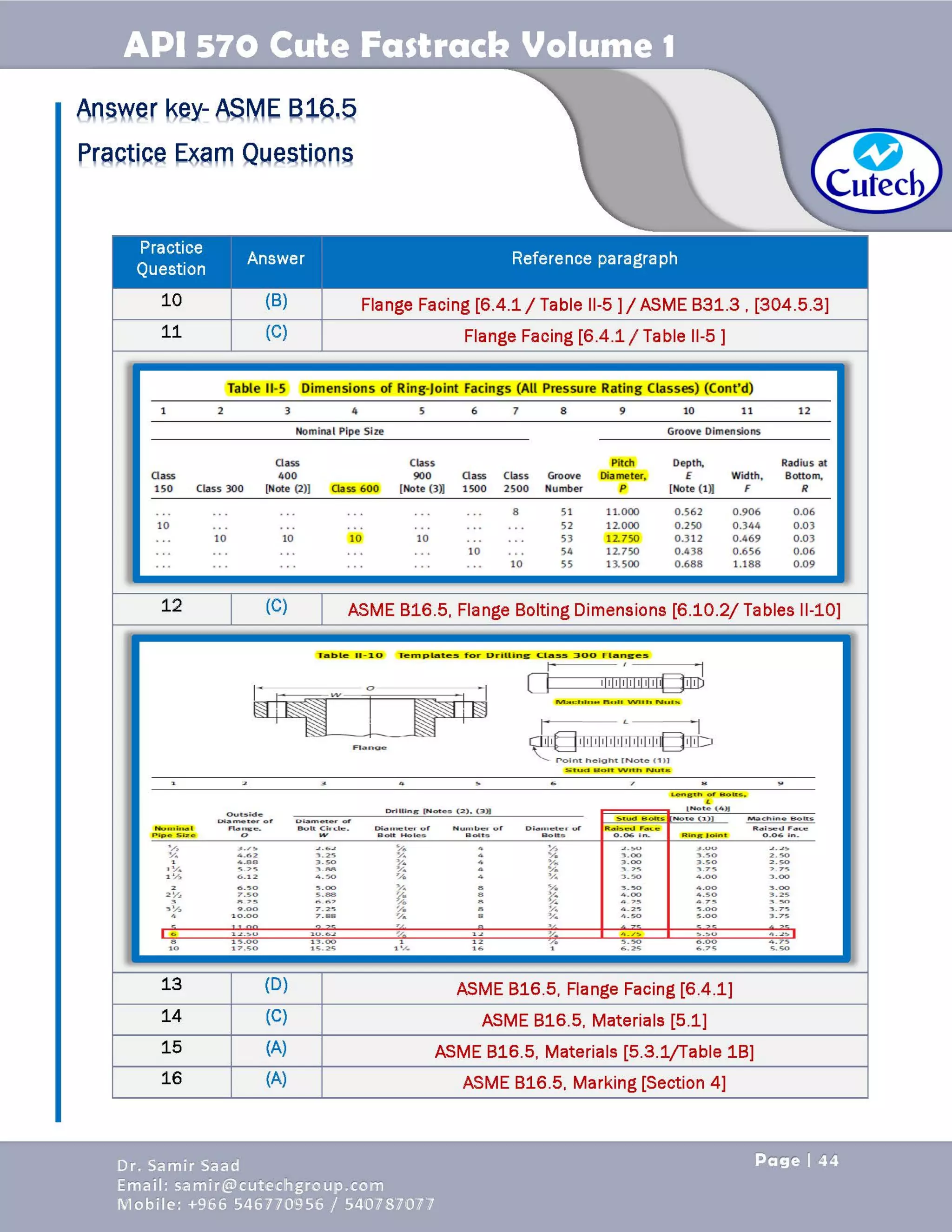 API 570 - Piping Inspector Fastrack- Volume 1-Dr. Samir Saad | PDF