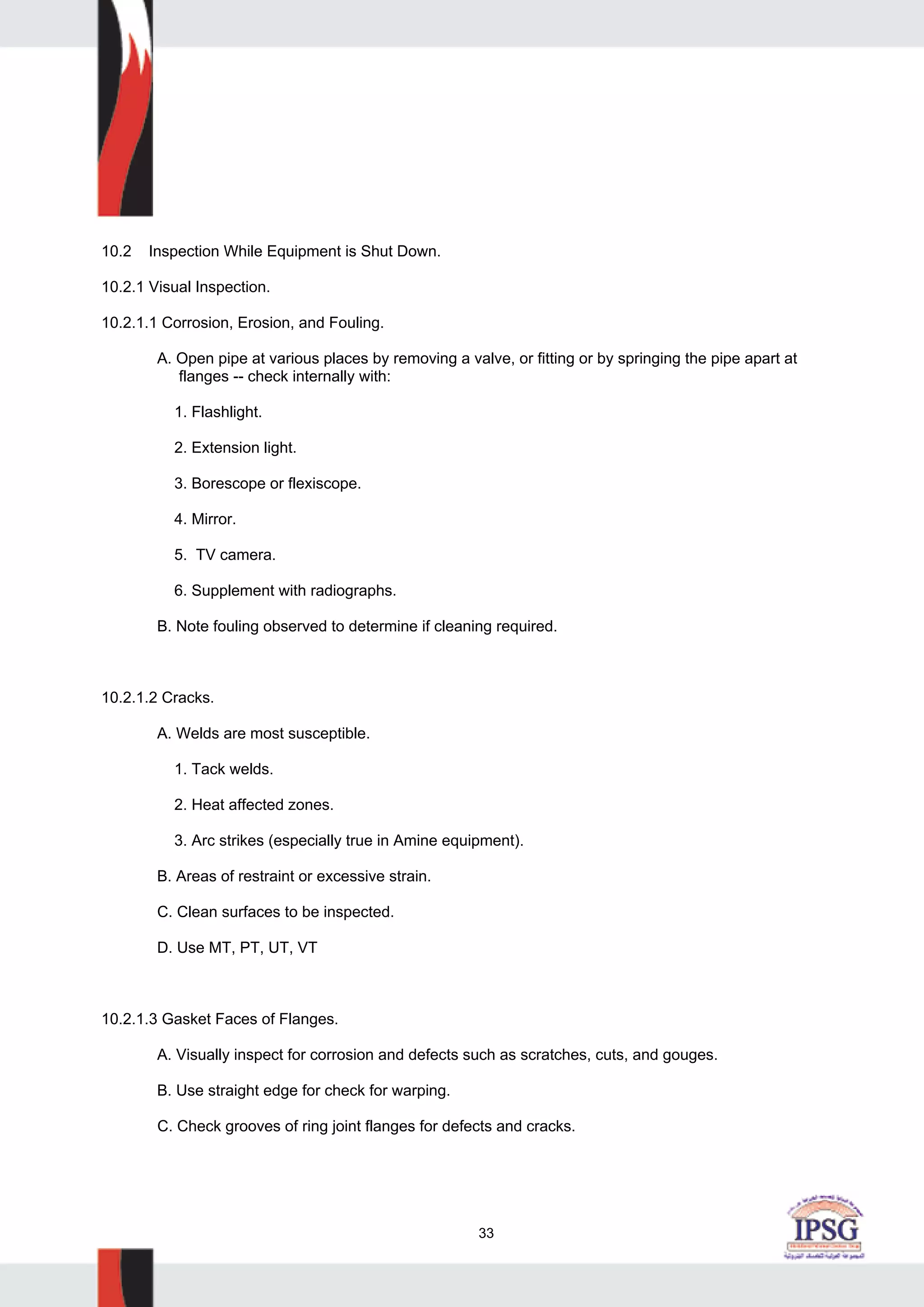 Api 570 course material | PDF