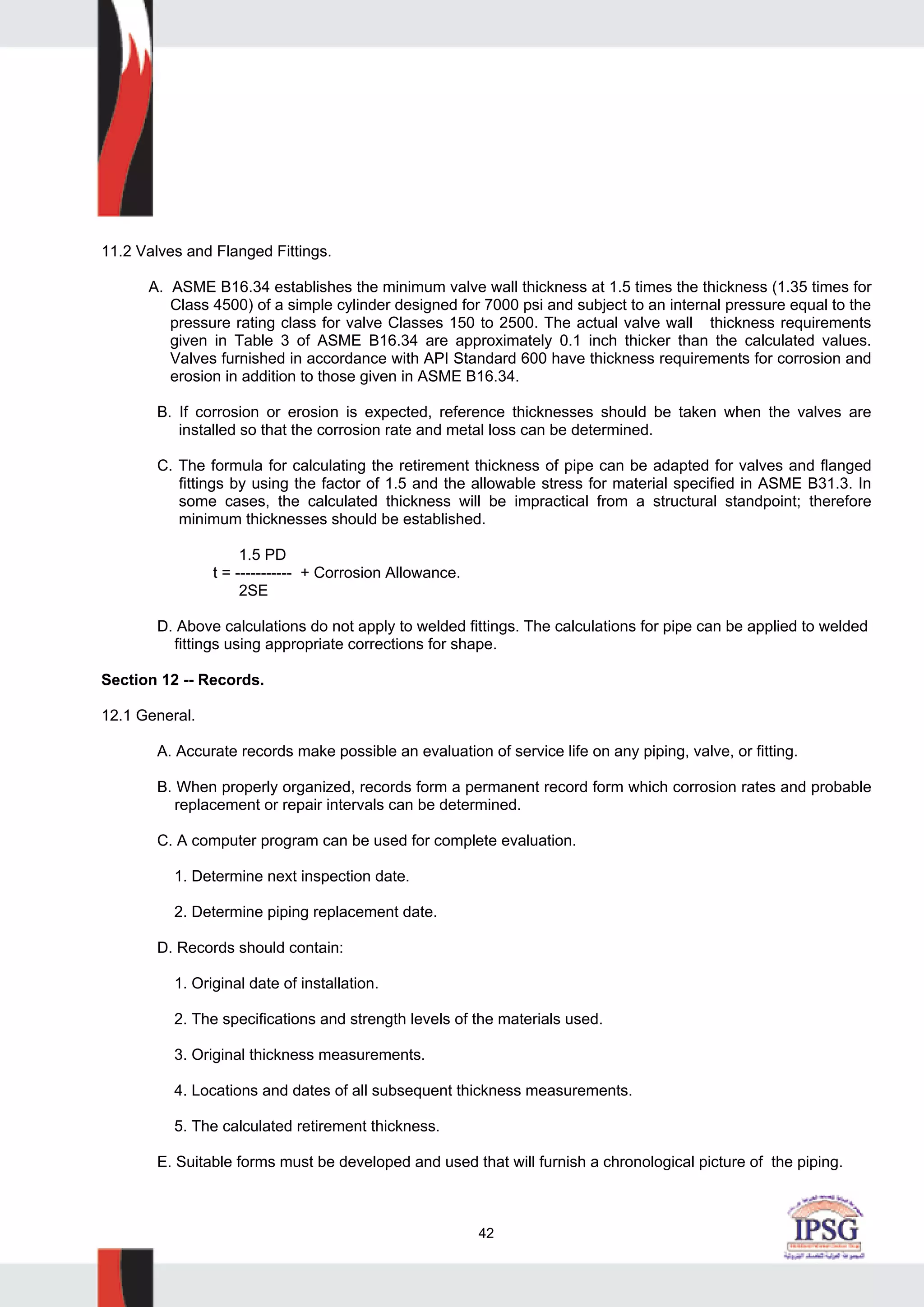 Api 570 course material | PDF