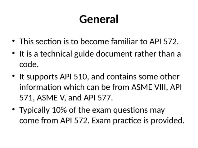 API 572 INSPECTION OF PRESSURE VESSEL - slide presentation | PPTX