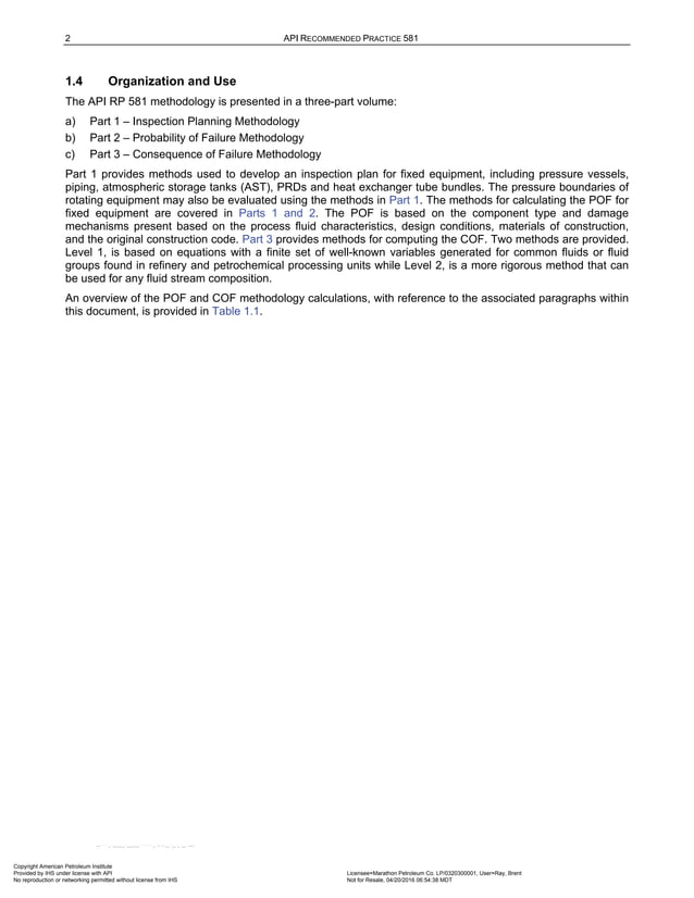 Norma API 581 - 3rd Edition - April 2016.pdf | Publishing Industry ...