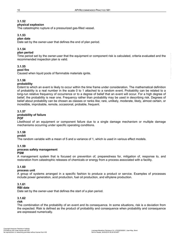 Norma API 581 - 3rd Edition - April 2016.pdf | Publishing Industry ...