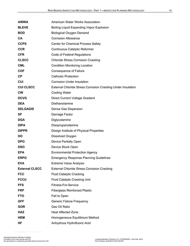 Norma API 581 - 3rd Edition - April 2016.pdf | Publishing Industry ...