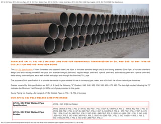 Api 5l pipe | PDF