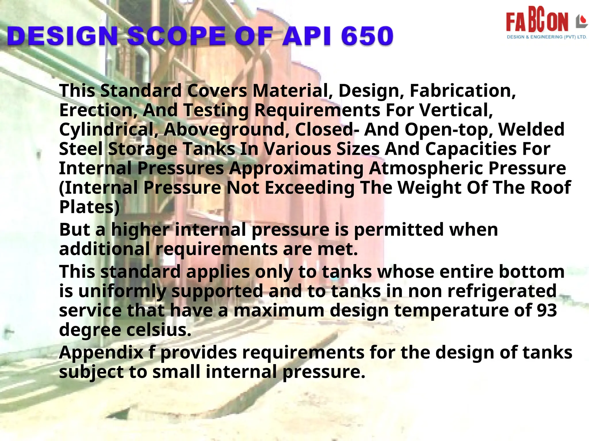API 650 Tank sndiuasdundsuindisuasndusand.ppt