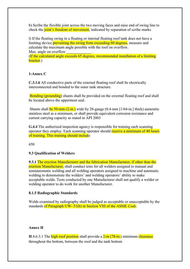API 653 Exam March 2019-1.pdf | Physics | Science