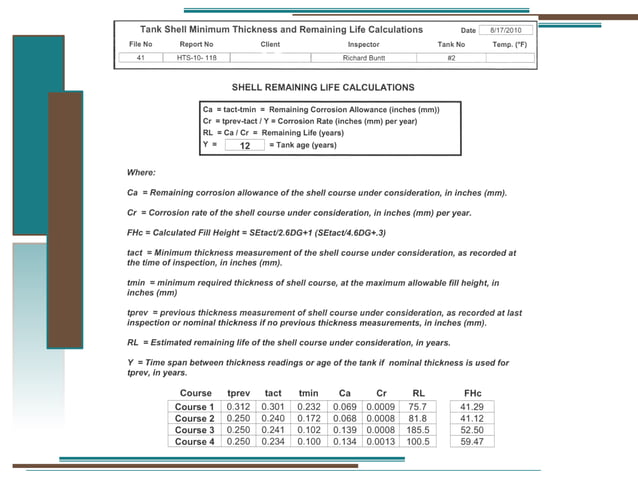 API 653 TANK INSPECTION.pdf | Civil Engineering Industry | Industries