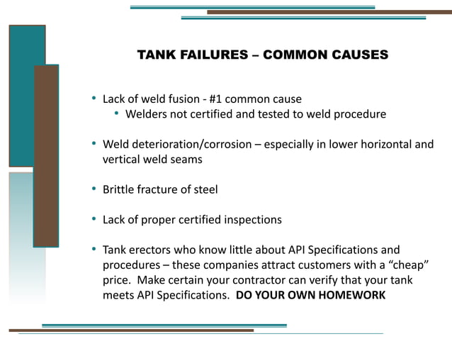 API 653 TANK INSPECTION.pdf | Civil Engineering Industry | Industries